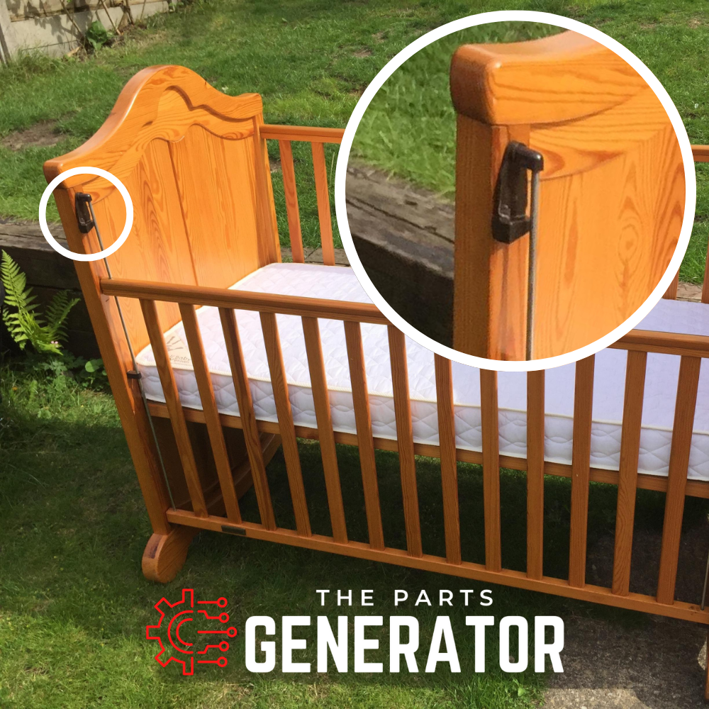 Drop Cot/Crib Drop Side Catches – The Parts Generator